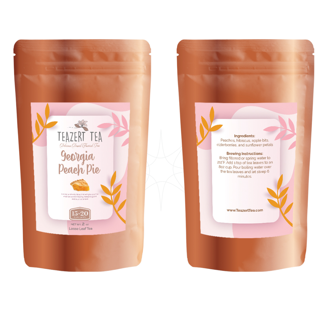 Brooklyn Made Store | Georgia Peach Pie Tea by Teazert | Sweet and ...